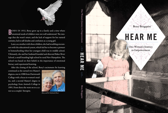 Memoir, “Hear Me” – Book Designer